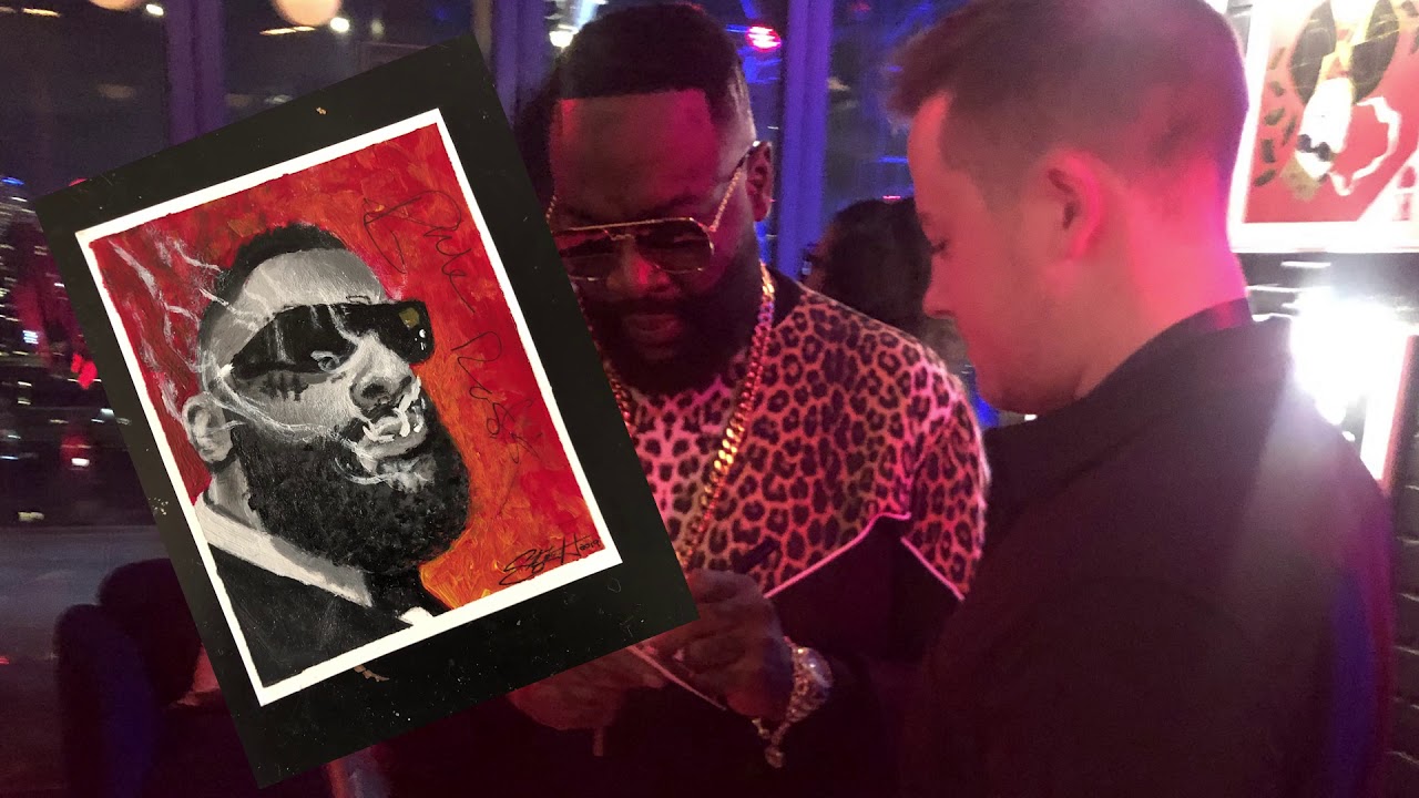 Rick Ross- Speed painting - YouTube