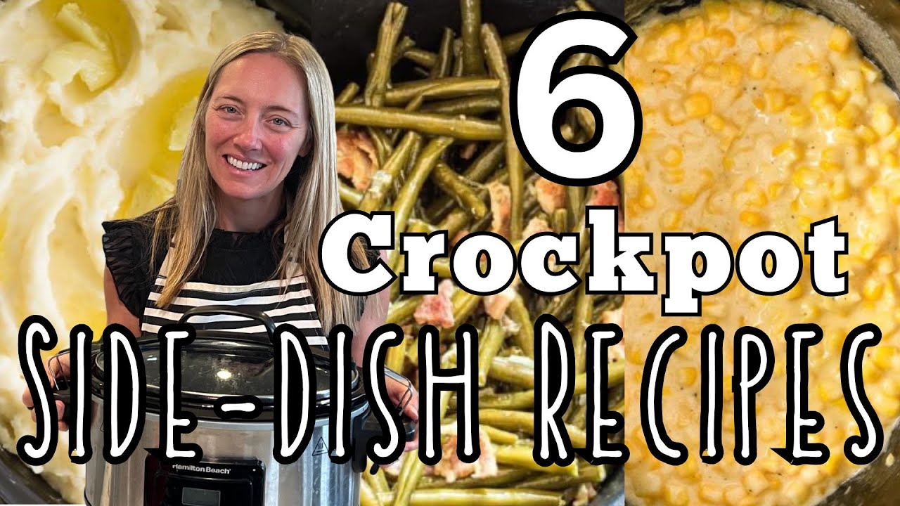 6 Easy & Delicious Crockpot SIDE DISH Recipes You Will LOVE! MOLLY ...