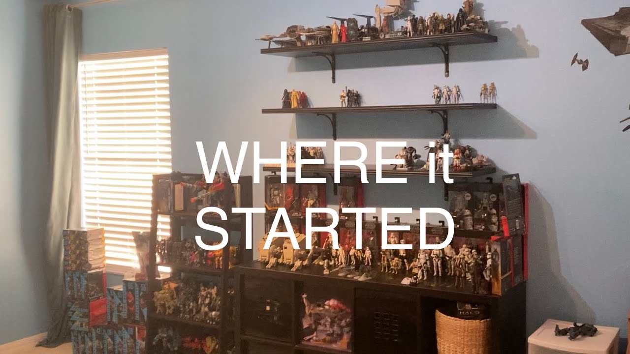 My OLD Transformers/StarWars Collection Room Tour From 2021 - YouTube