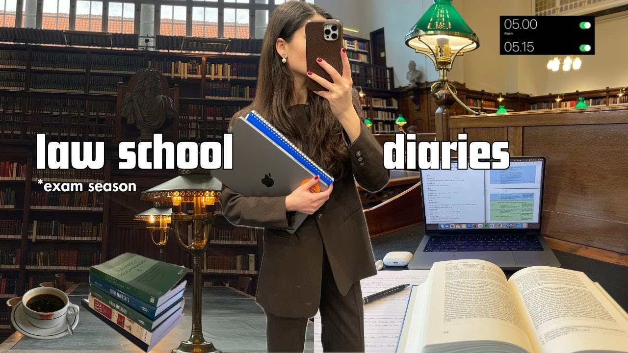 a productive week in law school 📚 5am morning routine, assignments ...