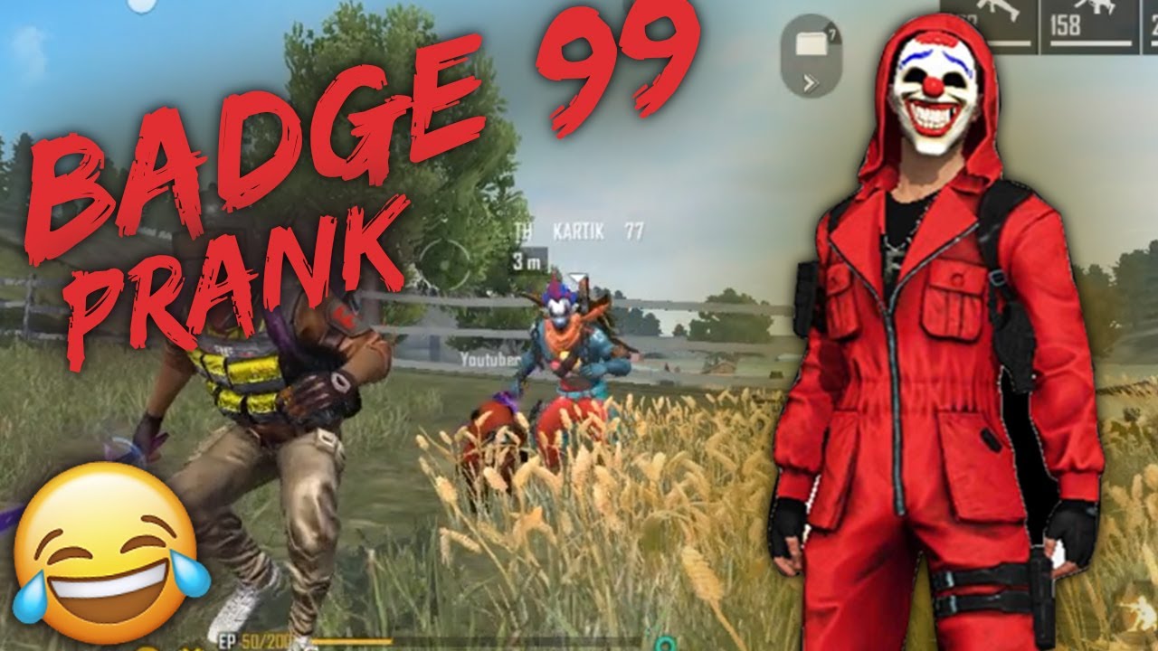 Badge 99 Prank With Random Teammate s YouTube Badge 99 Prank With Random Teammate s YouTube
