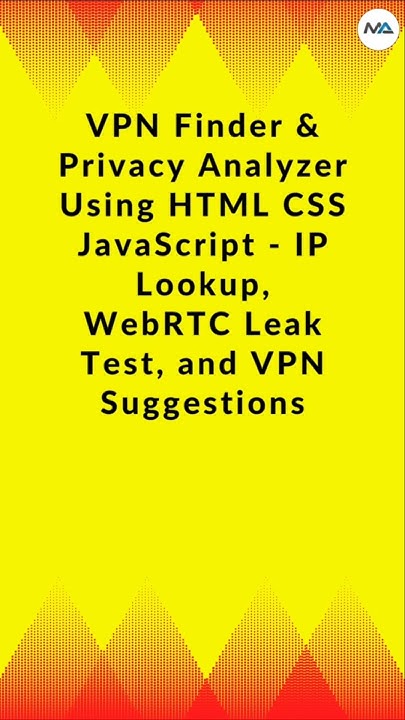 🔍 Detect VPN & Analyze Your Privacy in 60 Seconds! ⏱️🔐 (HTML, CSS, JavaScript) #shorts - YouTube