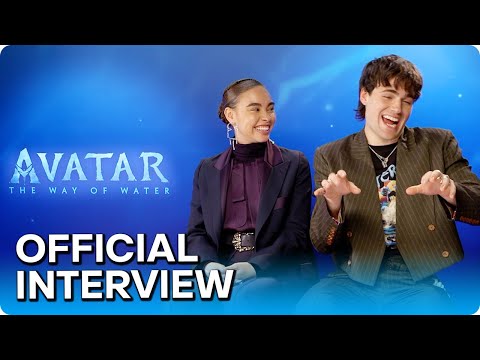 AVATAR: THE WAY OF WATER (2022) Jamie Flatters and Bailey Bass Official Interview