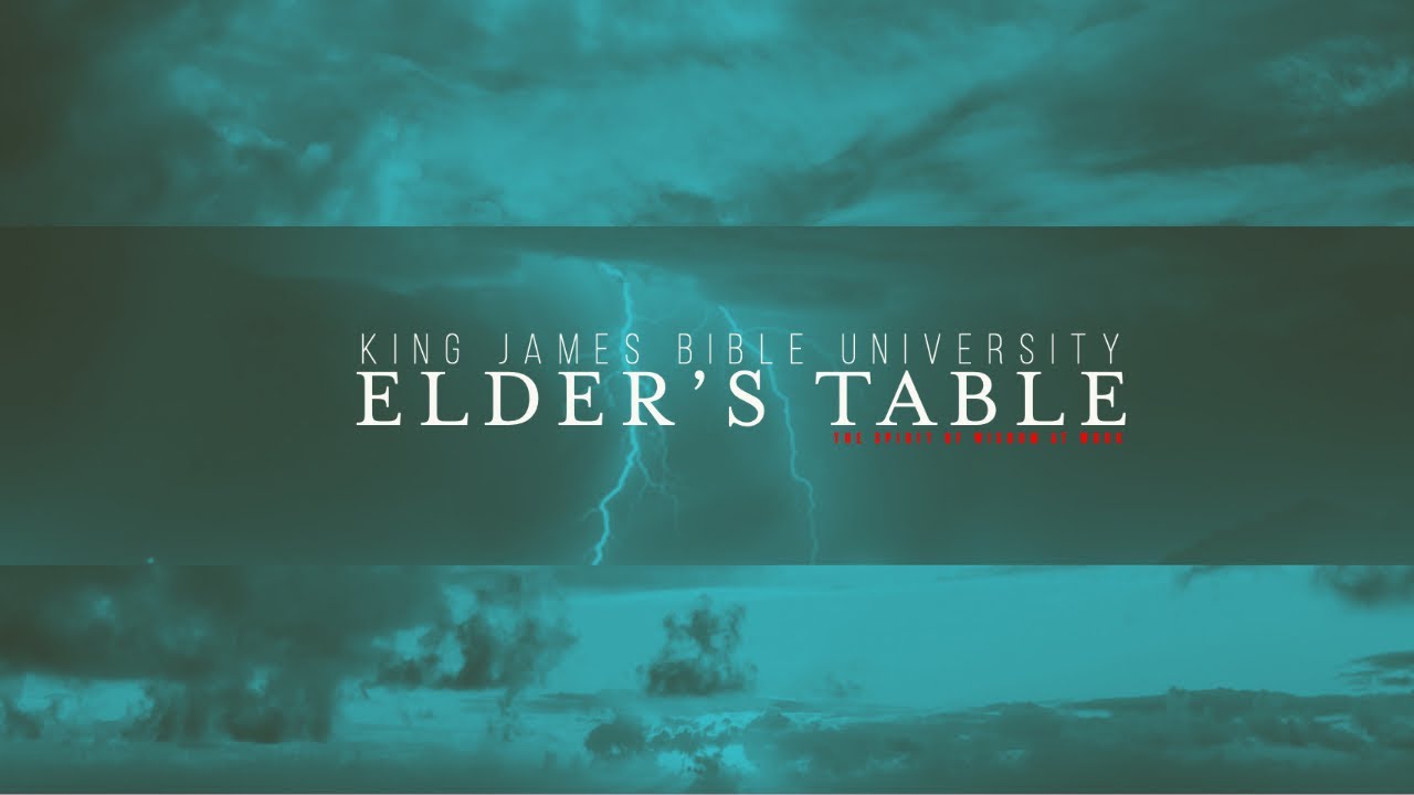 ELDER'S TABLE - YouTube