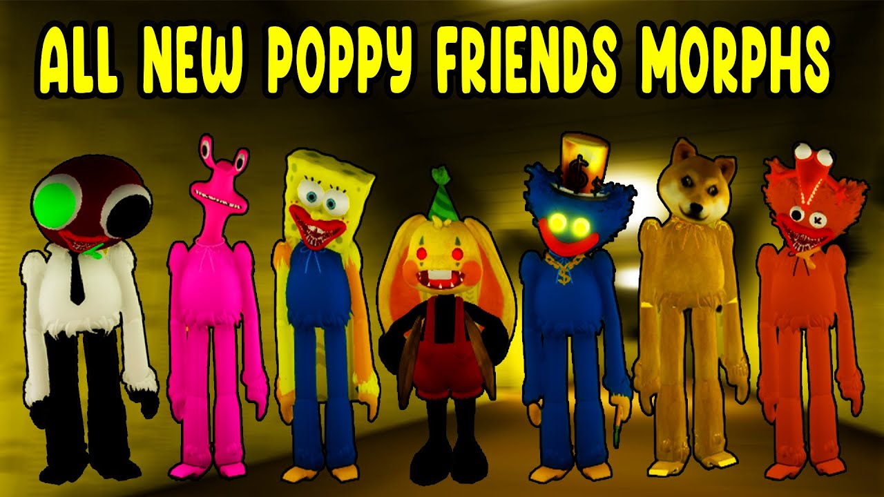 How To Find NEW POPPY FRIENDS MORPHS in Find The Poppy Friends Morphs ...