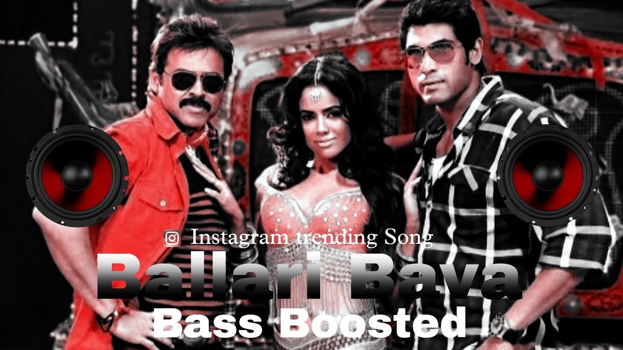Ballari bava Instagram trending song | bass boosted | 🔊 - YouTube