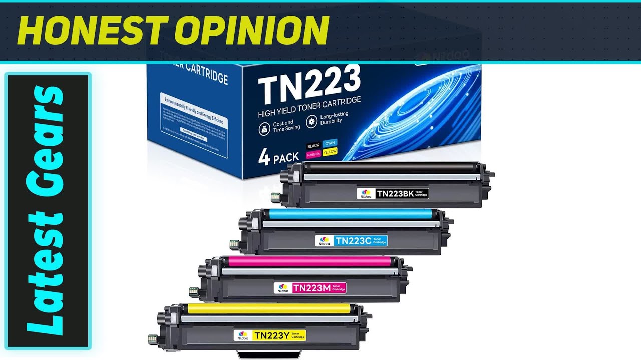 Nildoa TN-223 Toner: Amazing Color for Your Brother Printer! - YouTube