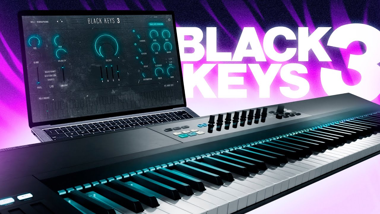 ¡BAJEN ESTE SYNTH AHORA! 🔥🎹 Black Keys 3 Lite de LFO Audio ¡GRATIS ...
