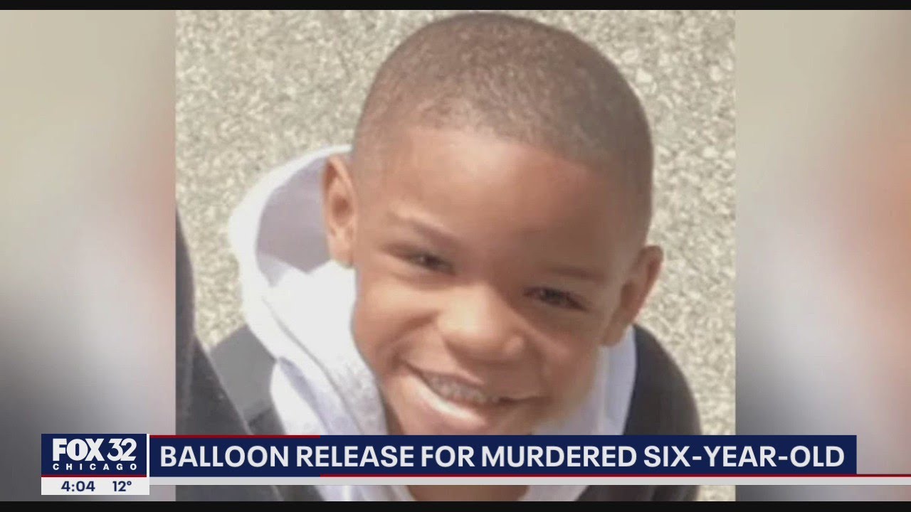 Family releases balloons for murdered 6-year-old Damari Perry - YouTube
