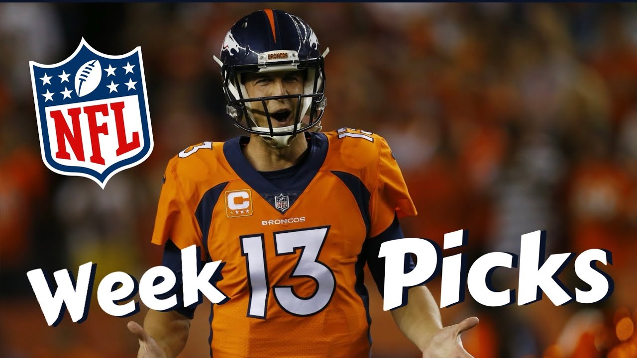 NFL Week 13 Picks - YouTube