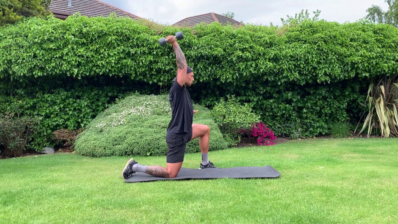 1:2 Kneeling Single Arm Clean&Press - YouTube