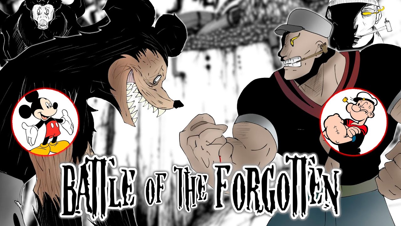 MICKEY MOUSE VS POPEYE | BATTLE OF THE FORGOTTEN | FANMANGA TALES OF ...