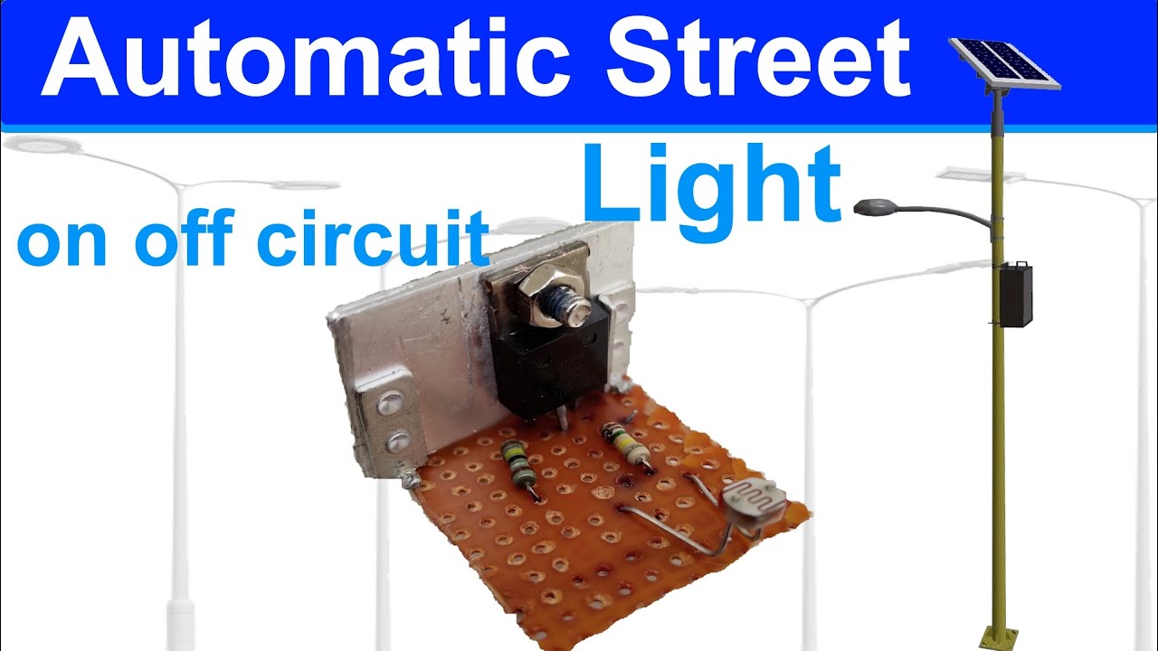 Awesome DIY | Automatic Street Light | Without Relay #diy - YouTube