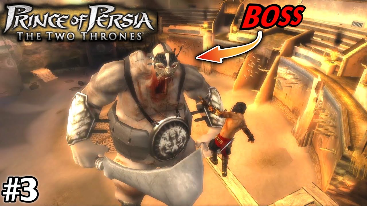 First Boss Fight | Prince Of Persia : The Two Thrones Walkthrough ...