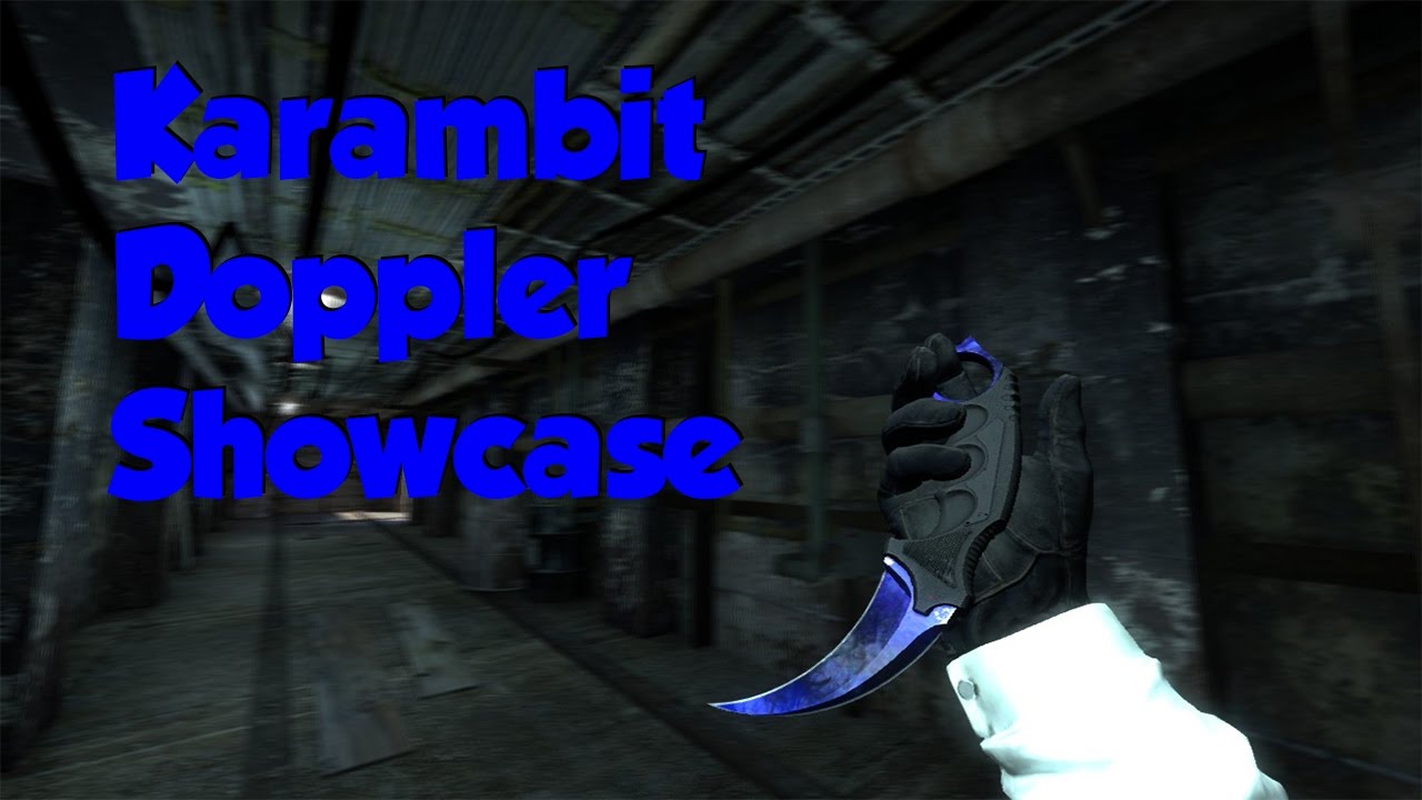 Karambit Doppler Showcase - YouTube