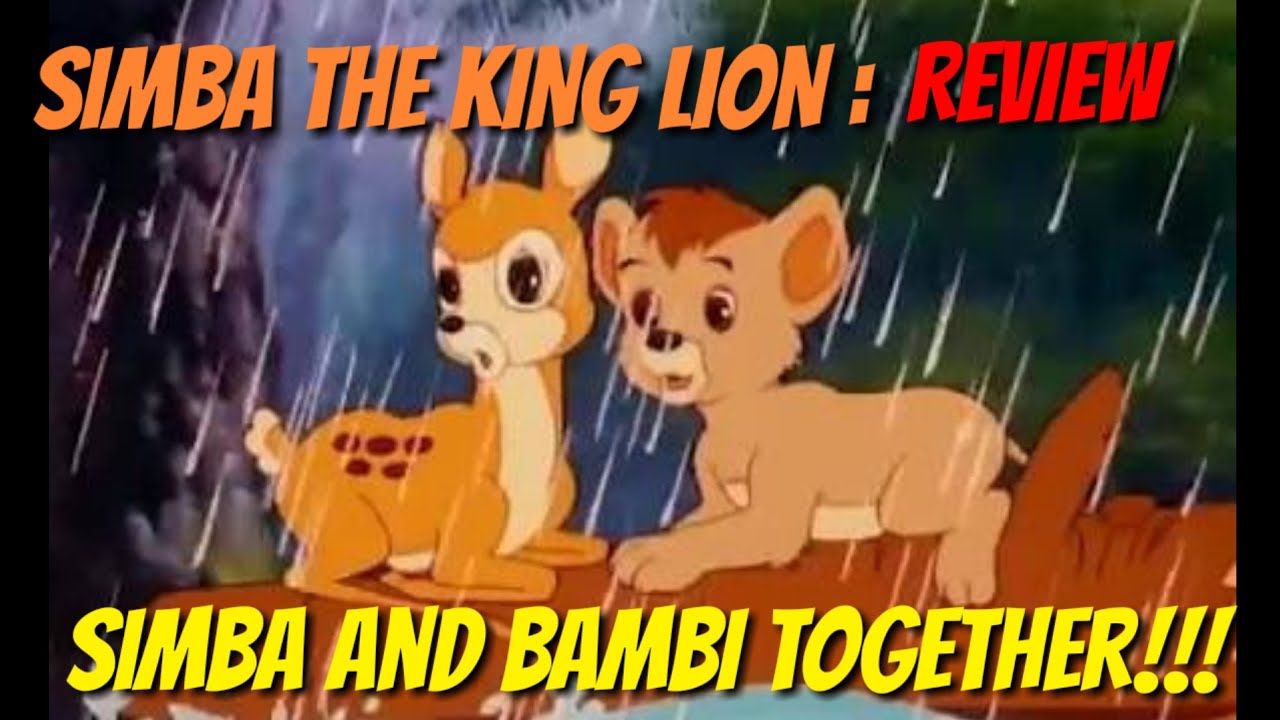 Simba and Bambi together in THE SAME SHOW!!! [ SIMBA THE KING LION ...
