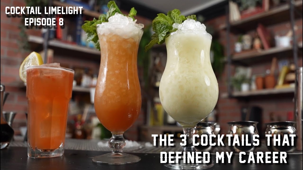 The 3 Cocktails That Defined My Career | Cocktail Limelight - YouTube