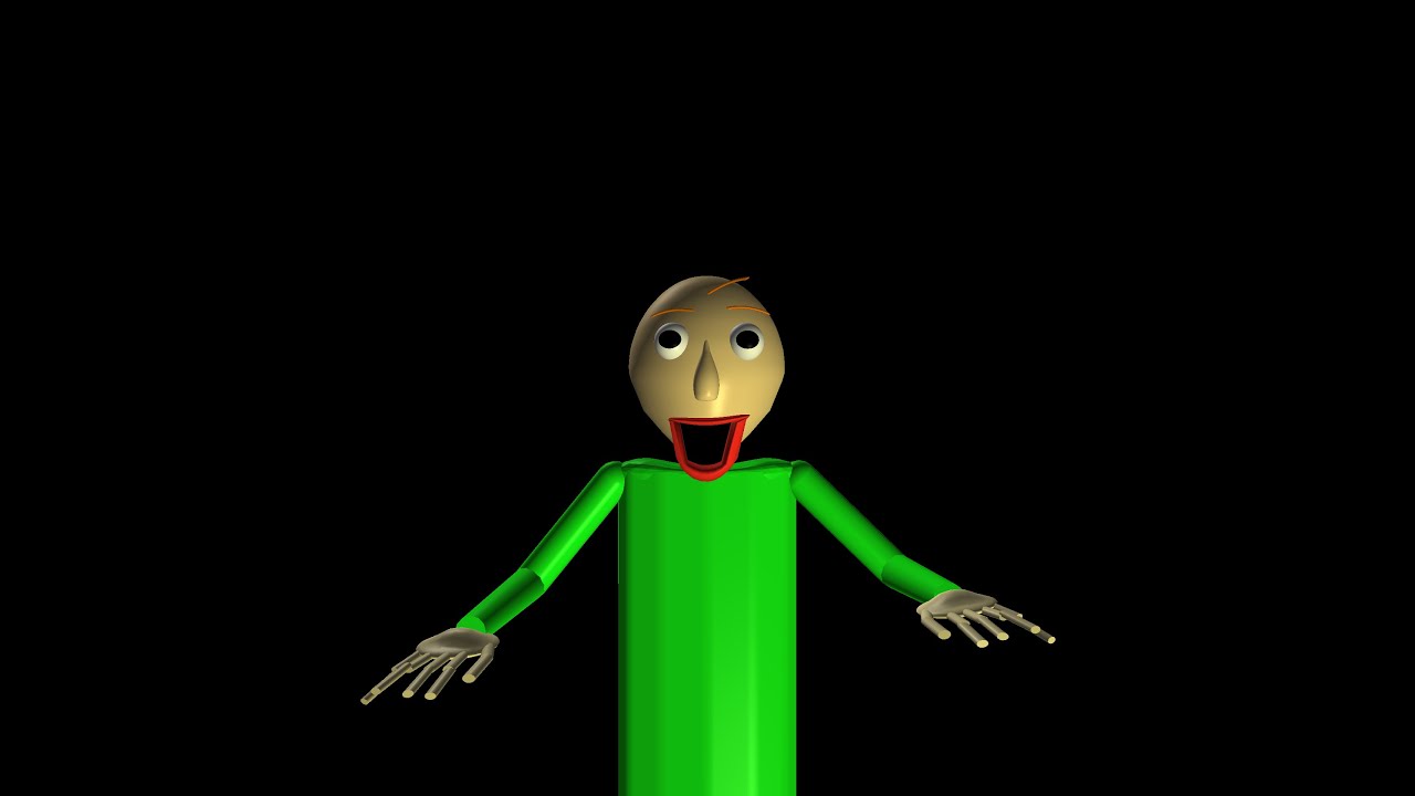 Baldi tries Baldi Basics + - YouTube