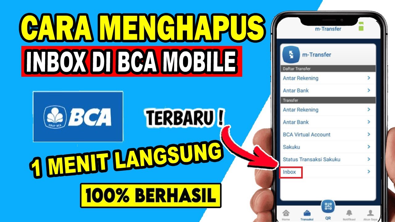 TERBARU!! Cara Hapus Inbox BCA Mobile - Cara Menghapus Inbox BCA Mobile ...
