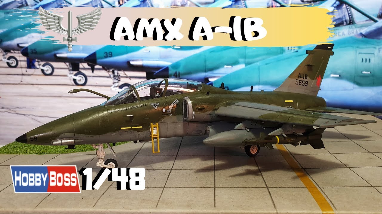 AMX A 1B - Hobby Boss 1/48 - YouTube