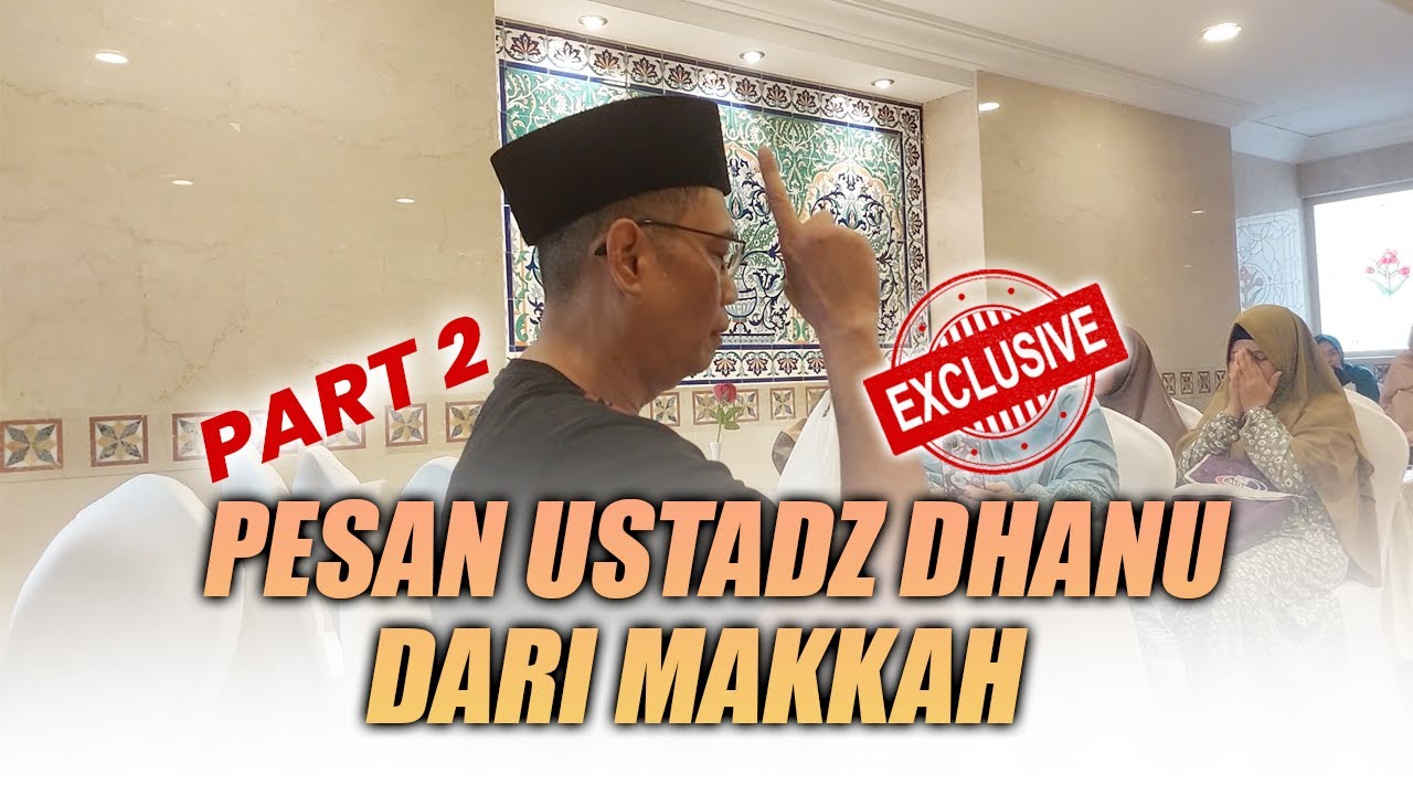 PART 2 HAJI 2023 M / 1444 H BERSAMA USTADZ DHANU - YouTube