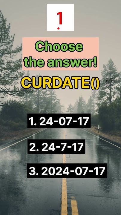 We Can Do Master Sql Curdate Function Mysql Quiz Master Quiztime Sql Oracle Coding Youtube