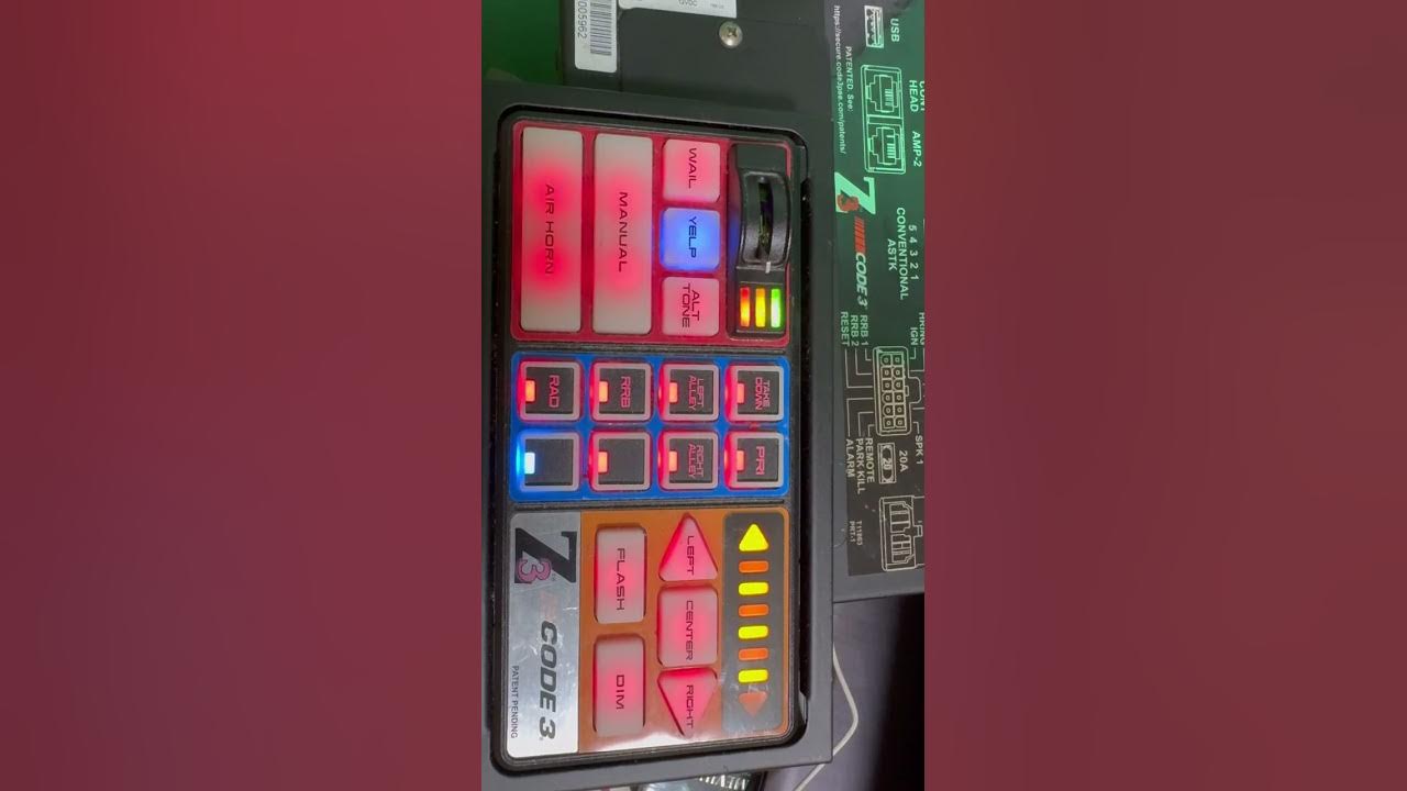 Code-3 Z3 Siren Series - YouTube