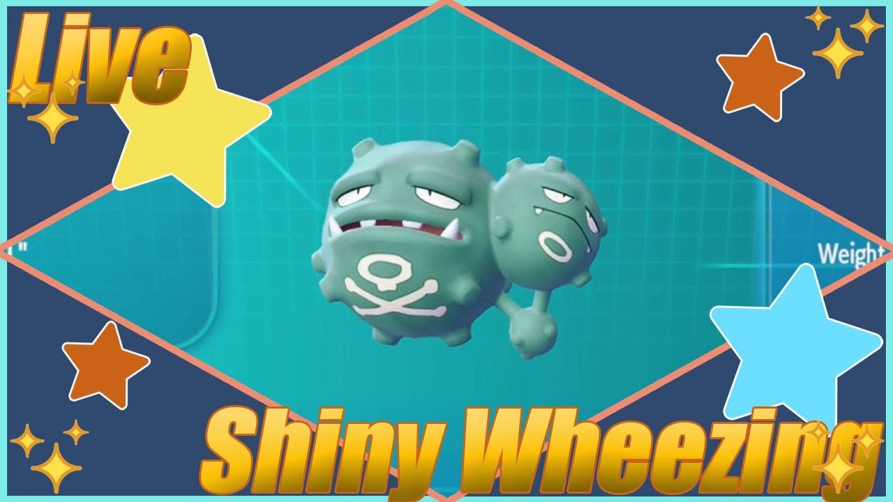Live Shiny Wheezing - Pokemon Let's go Eevee - YouTube