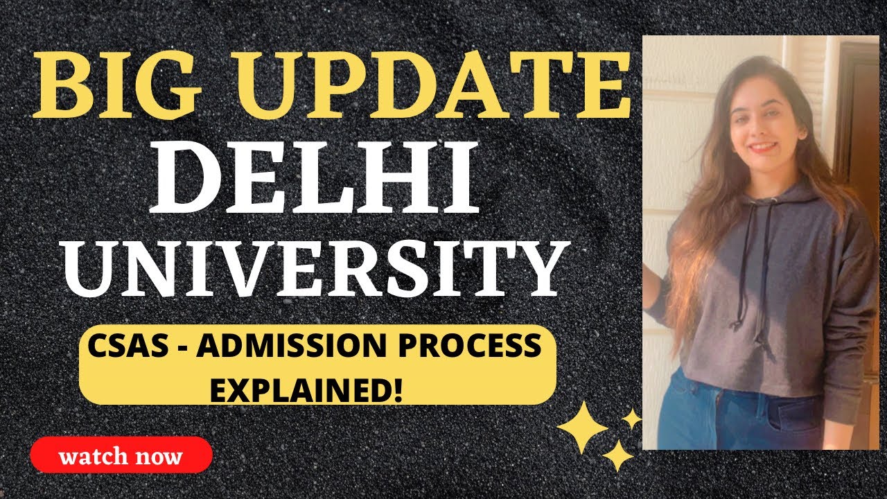 Delhi University New Admission Process Cuet 2022 Explained Fully 🔥