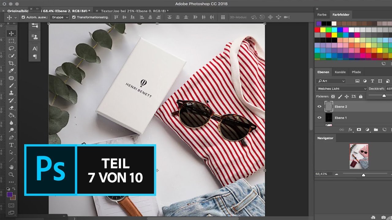 Photoshop CC Basic Tutorial: Blendmodi | Adobe DE - YouTube