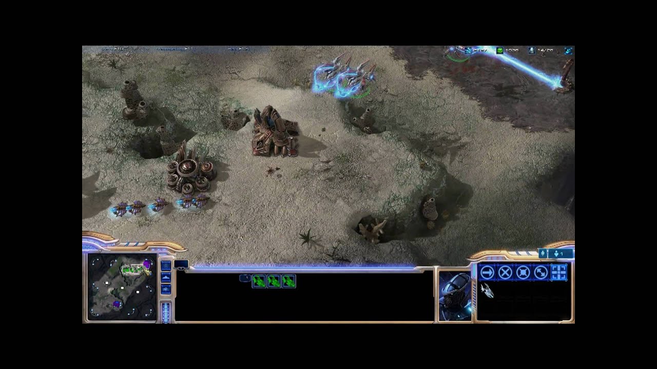 StarCraft 2 Gameplay 1 part 2 of 2 - YouTube