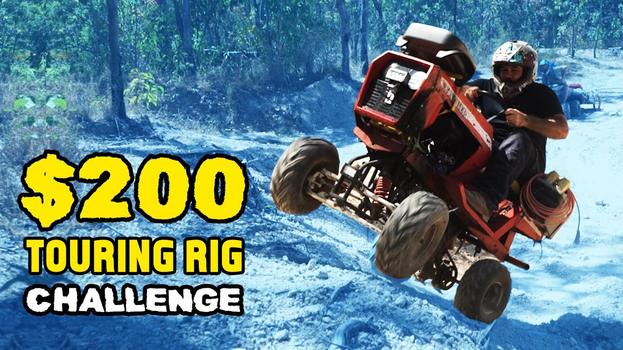 $200 TOURING RIG CHALLENGE! - Adventure Quads V3 - YouTube