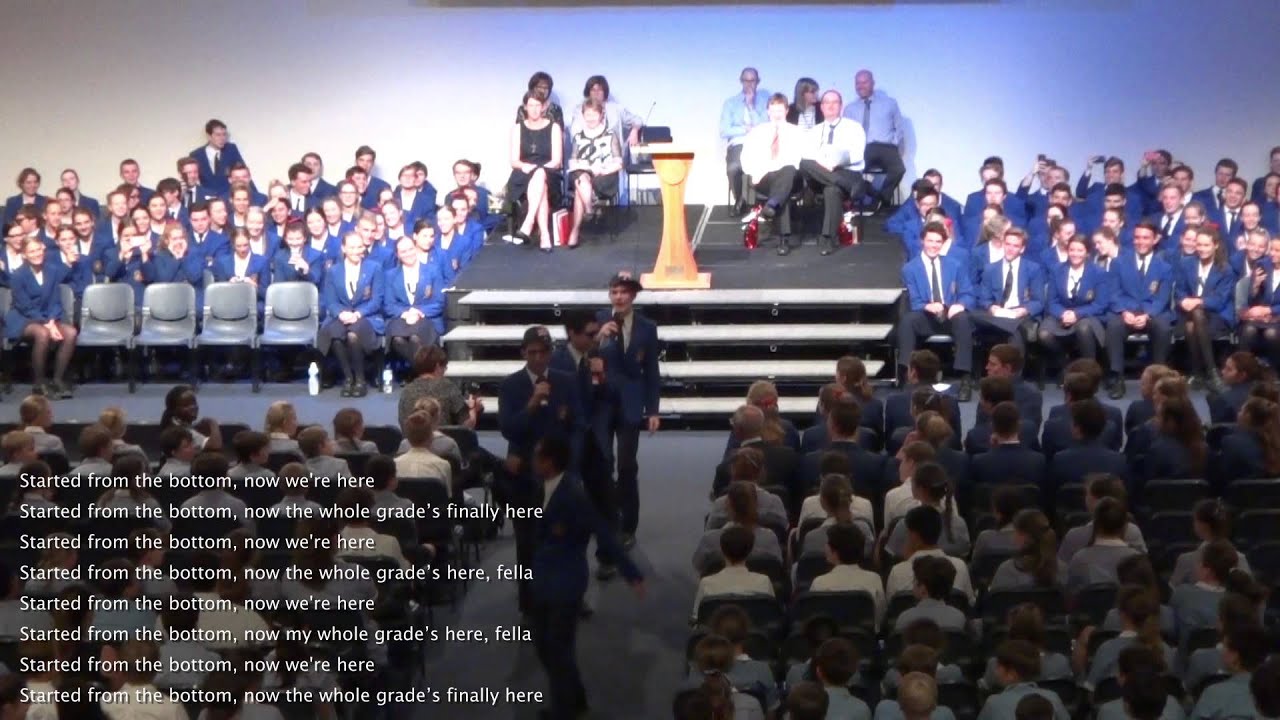 CHAC Final Assembly Parody Performance - Class of 2014 (Live Cannon ...