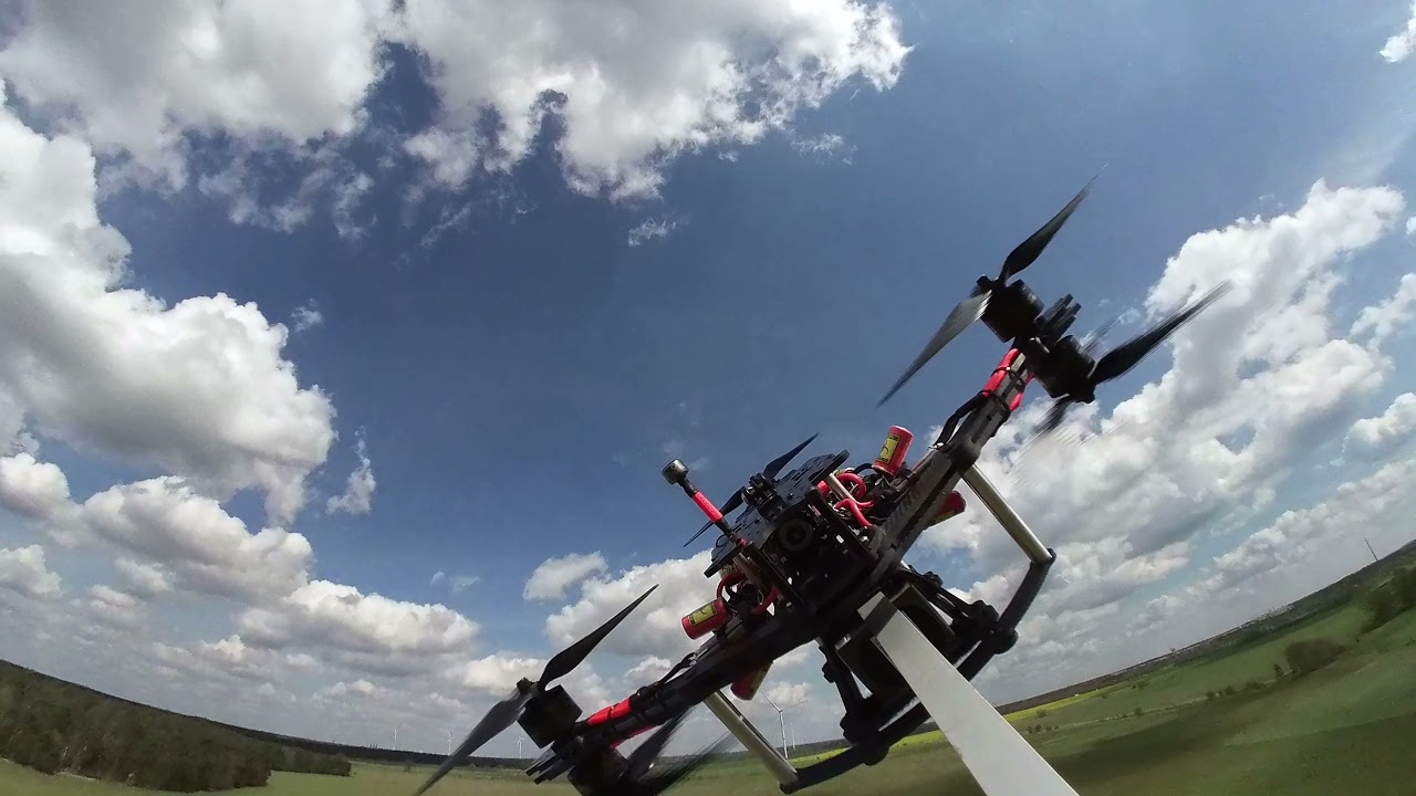 Y6 Cinelifter 9" Coax Copter - YouTube