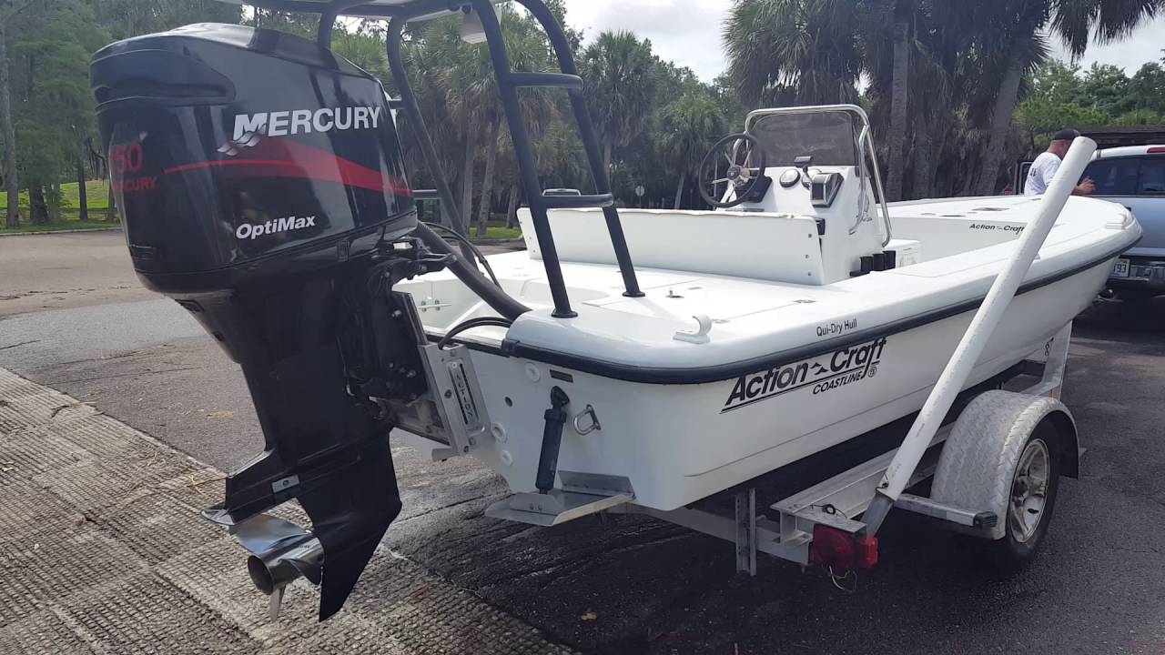 Used 2002 Action Craft 1802 flats pro te for sale in Seminole Florida ...