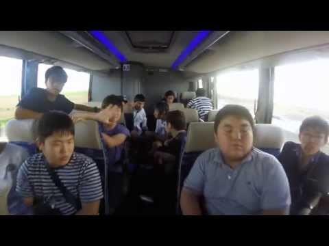LaSalle Japanese Exchange students bus ride.