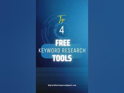 Top 4 Free keywords Research Tools | Digital Marketing | keywords ...
