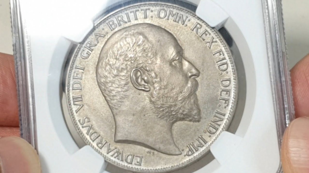 1902 Great Britain 1 Crown - "Edward VII" (NGC PF64 Matte Proof) - YouTube