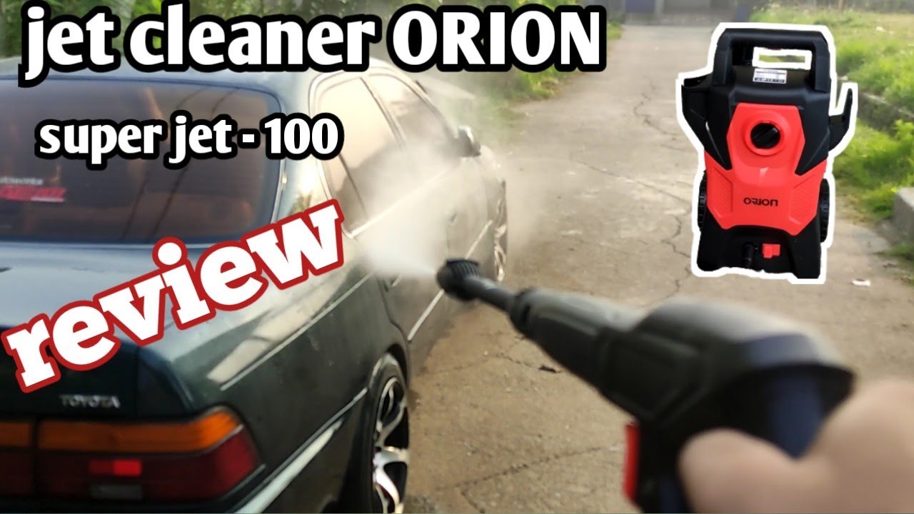Review Alat steam cuci motor dan mobil JET CLEANER - ORION SUPERJET 100 ...
