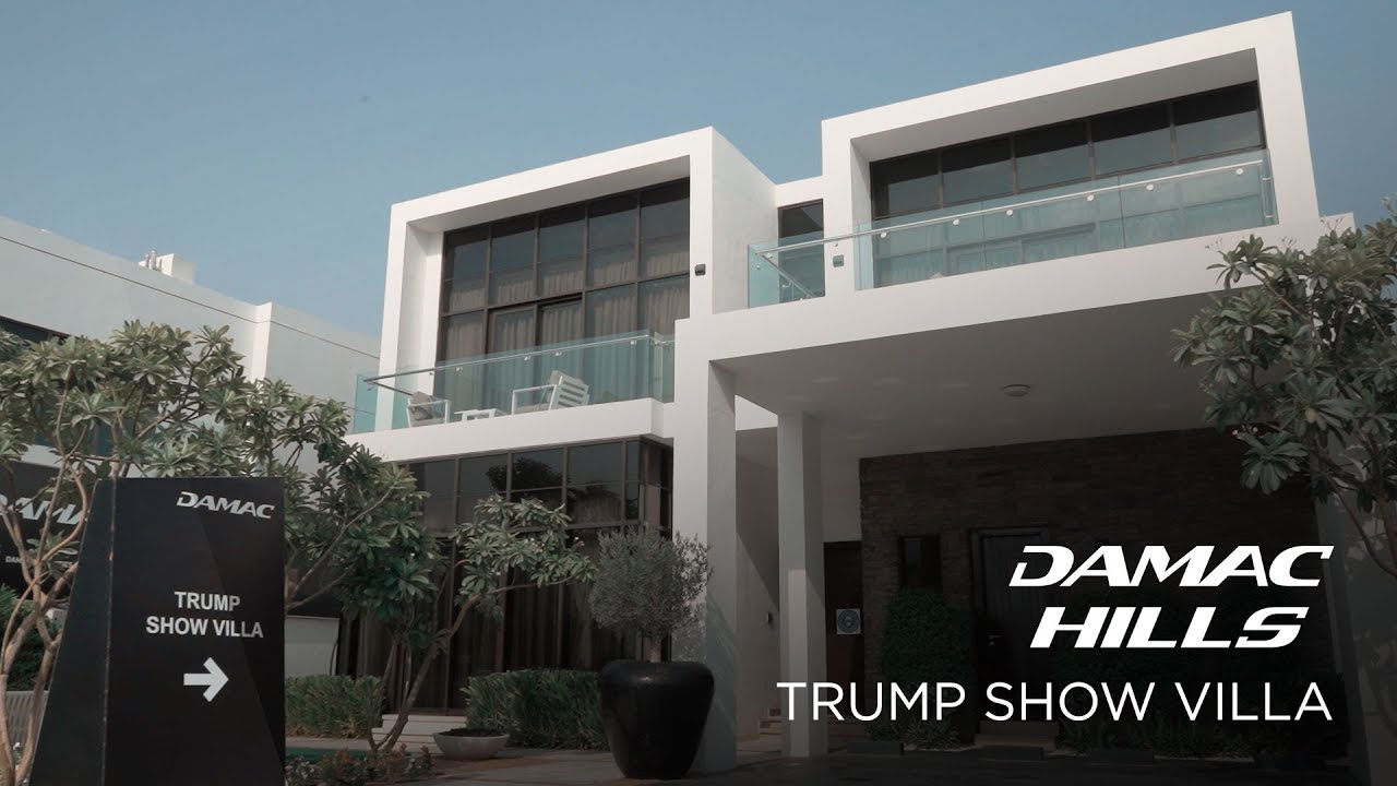 Luxurious Trump Villa at Akoya (DAMAC Hills) Dubai - YouTube