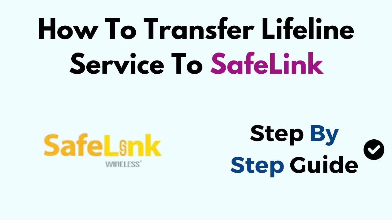 How To Transfer Lifeline Service To SafeLink - YouTube