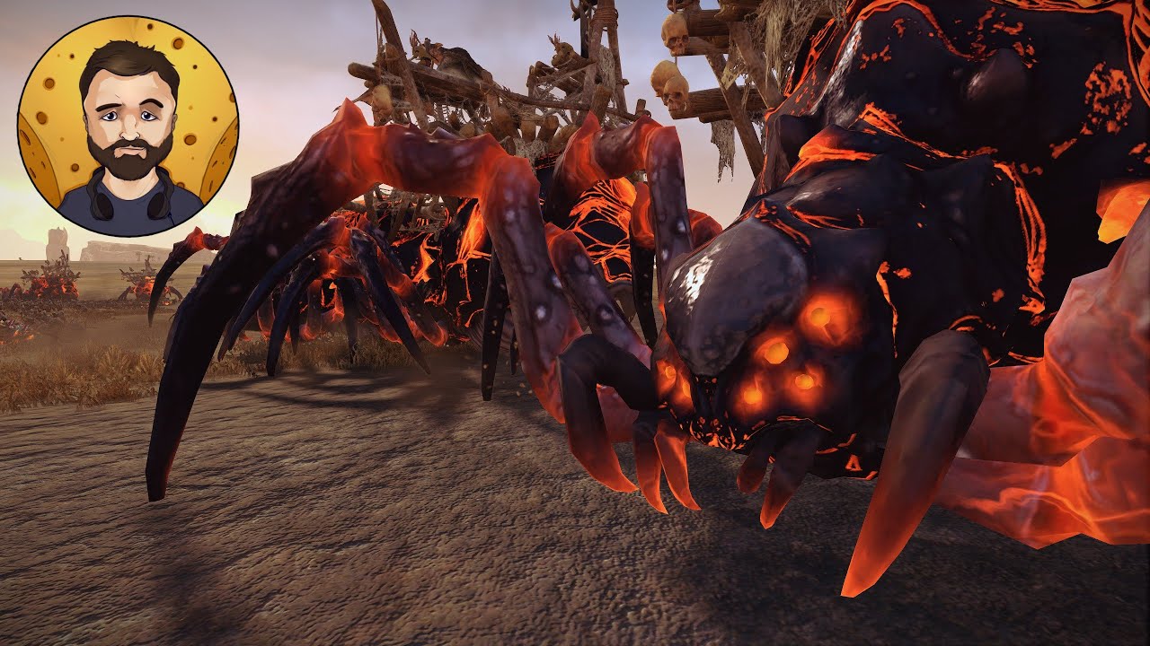 5 Lava Arachnarok Spiders - YouTube