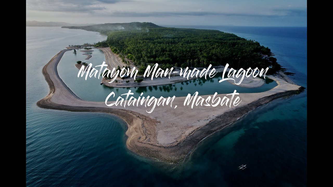 The Breathtaking Man-made Lagoon in Matayom Cataingan Masbate - YouTube