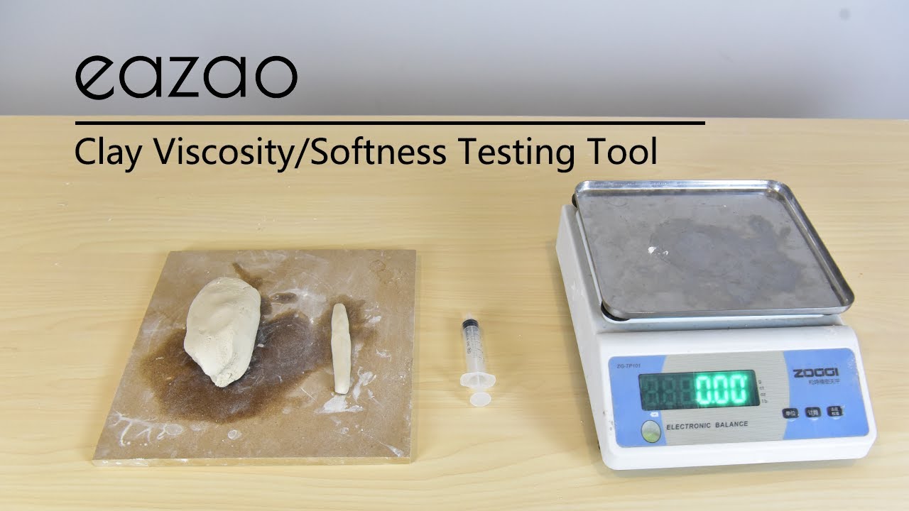Clay Tutorial | Ceramic 3D Printing Clay Viscosity/Softness Testing ...