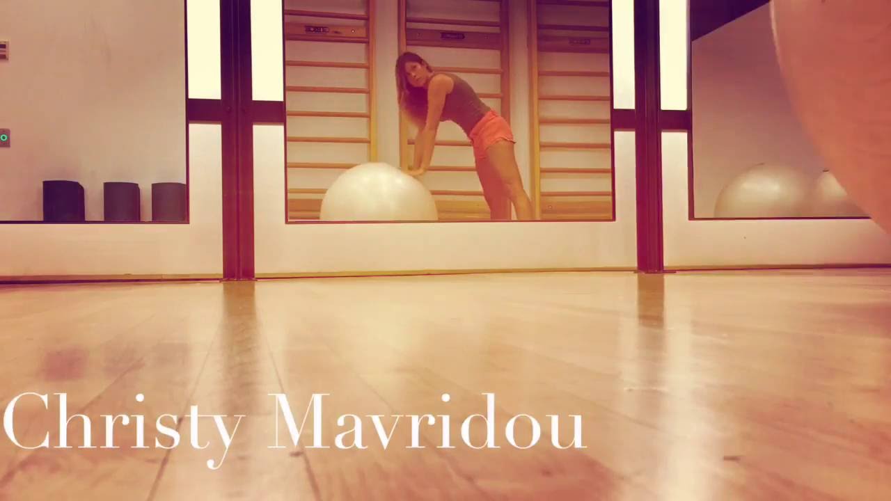 Fitball Workout by Christy Mavridou - Personal Trainer - YouTube