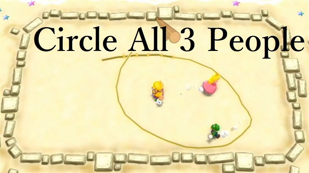 Mario Party 9 Step It Up #218 Daisy vs Peach Luigi Wario (Circle All 3 ...