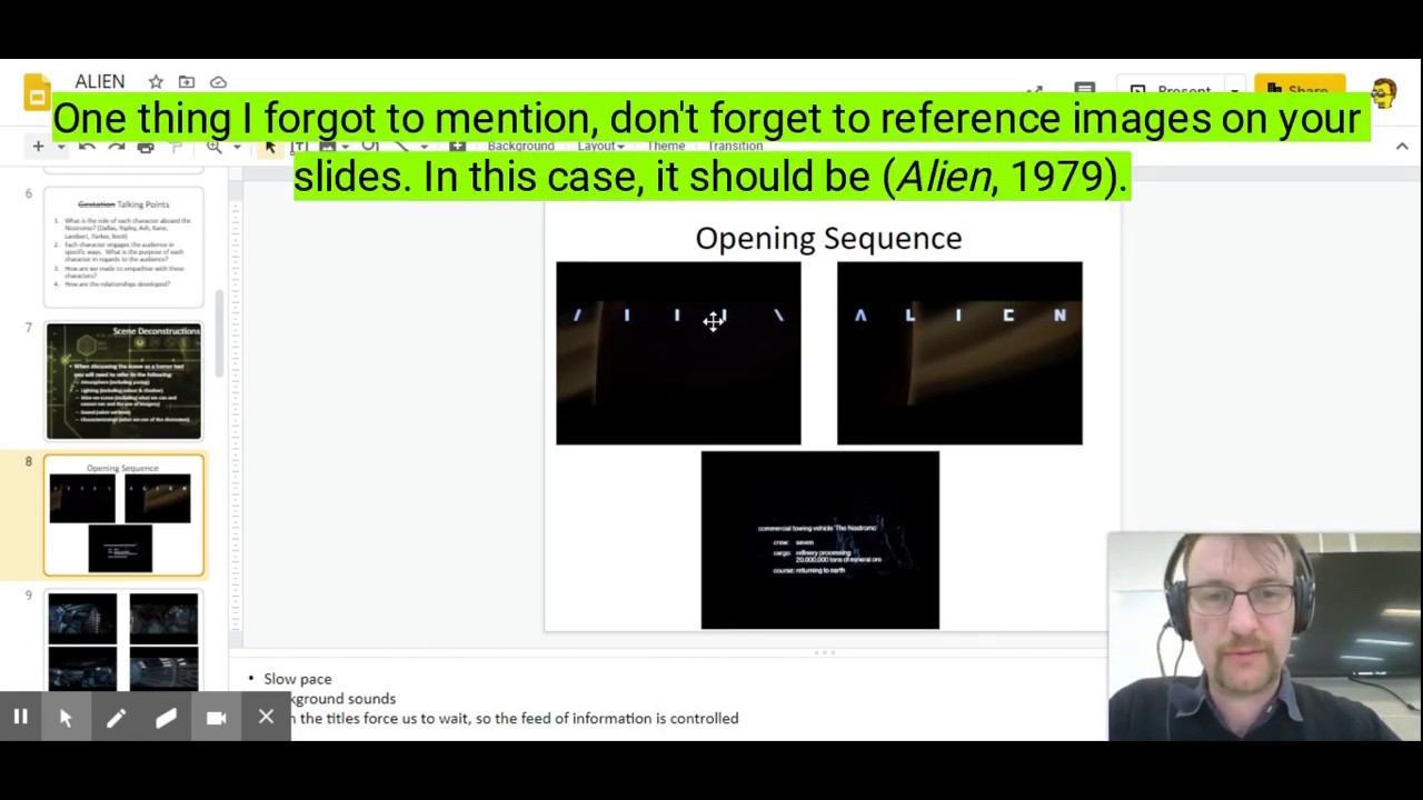 Using screenshots as evidence in your slides - YouTube