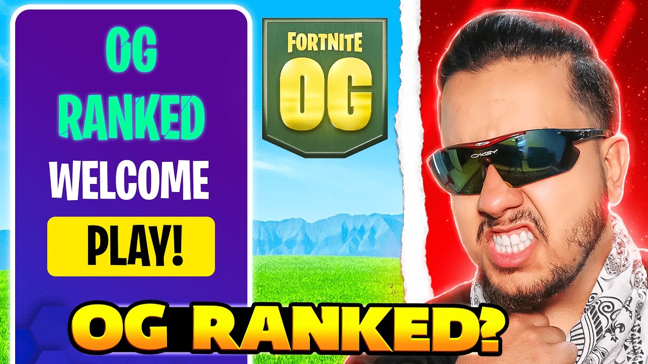 💥اوجی رنکد / Fortnite OG ranked💥 - YouTube