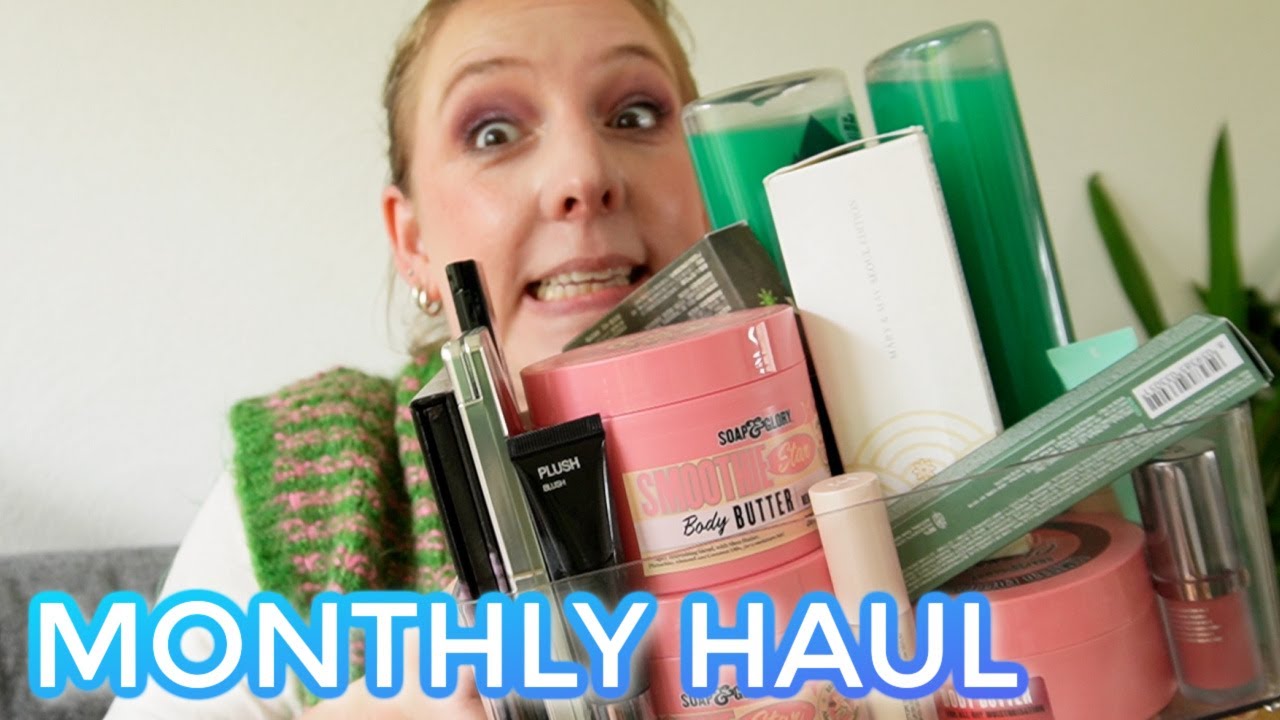 MONTHLY MAKEUP HAUL // PR gifts, London shopping & purchases for the ...