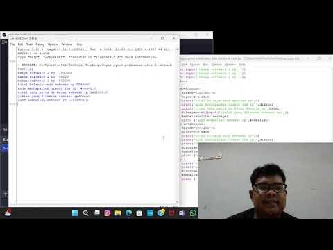 cara membuat input data kasir sederhana - YouTube